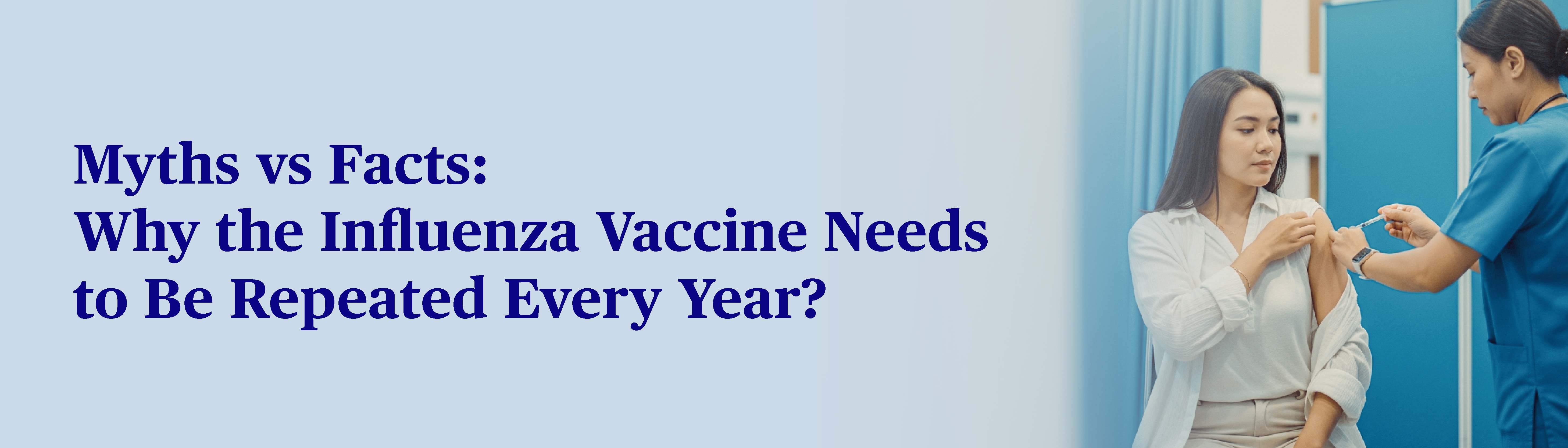 Myths And Facts About The Influenza Vaccine Recommended Every Year